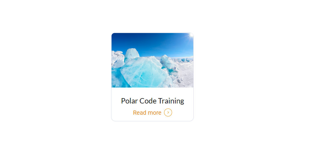 Polar Code Basic Online | OSM Ship Management Finland